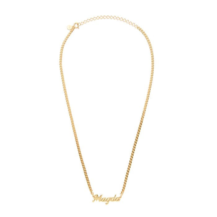 Łańcuszek pancerka - personalizowany napis do 5 liter - ZoZo Design